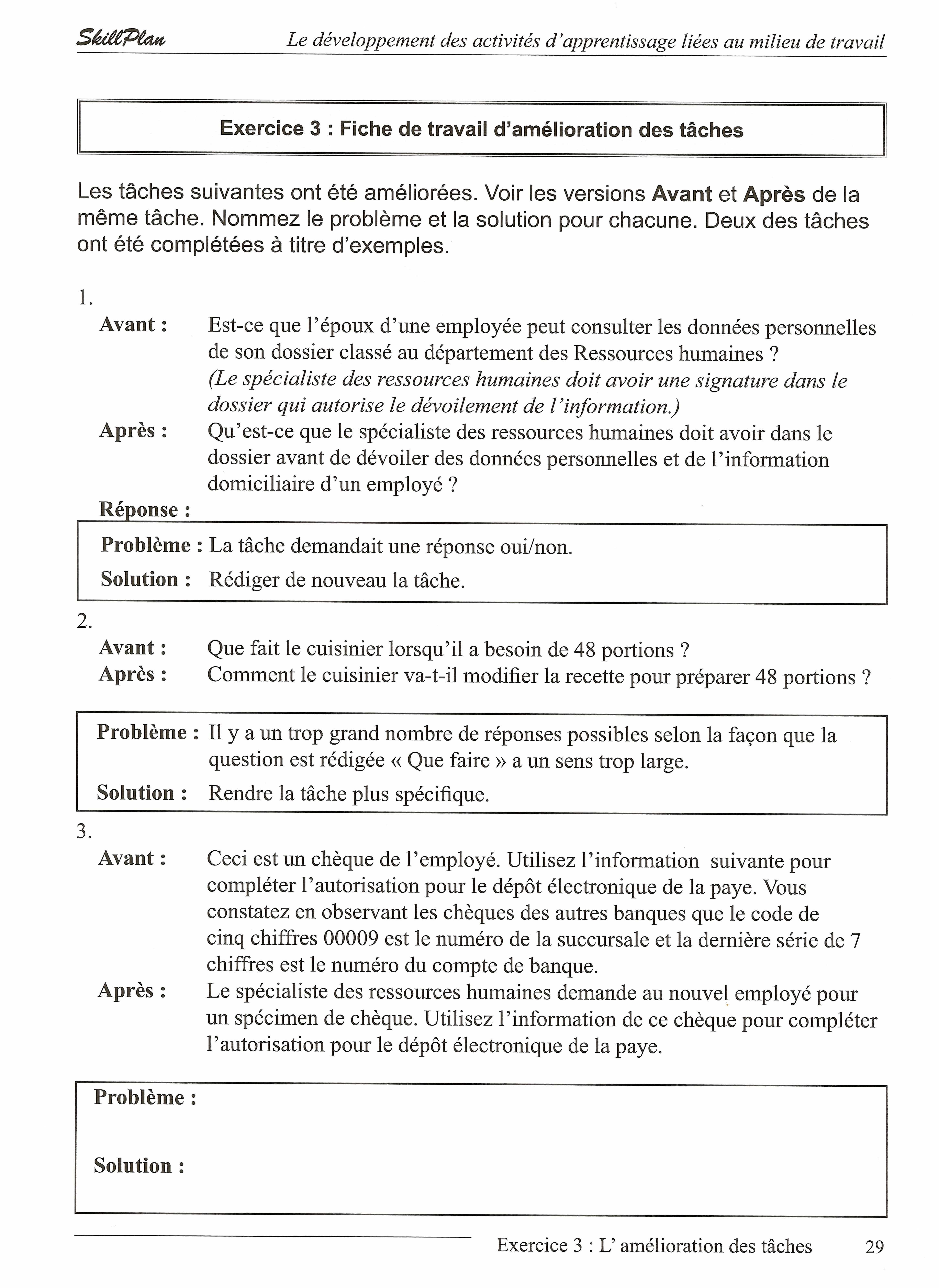 Développer des activités axées sur les tâches | Task-Based Activities